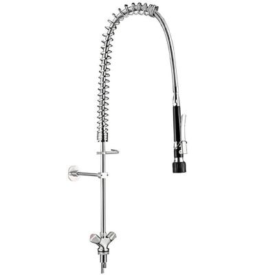 Turin Commercial Kitchen Tap With Pre Rinse Spray
